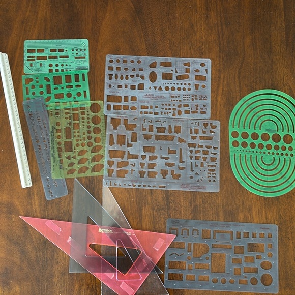 Office | Interior Designarchitecture Stencils | Poshmark